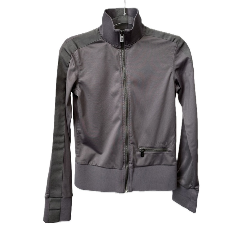 Diesel Sporty Zip Track Jacket Fitted Jersey Size-Med… - Gem
